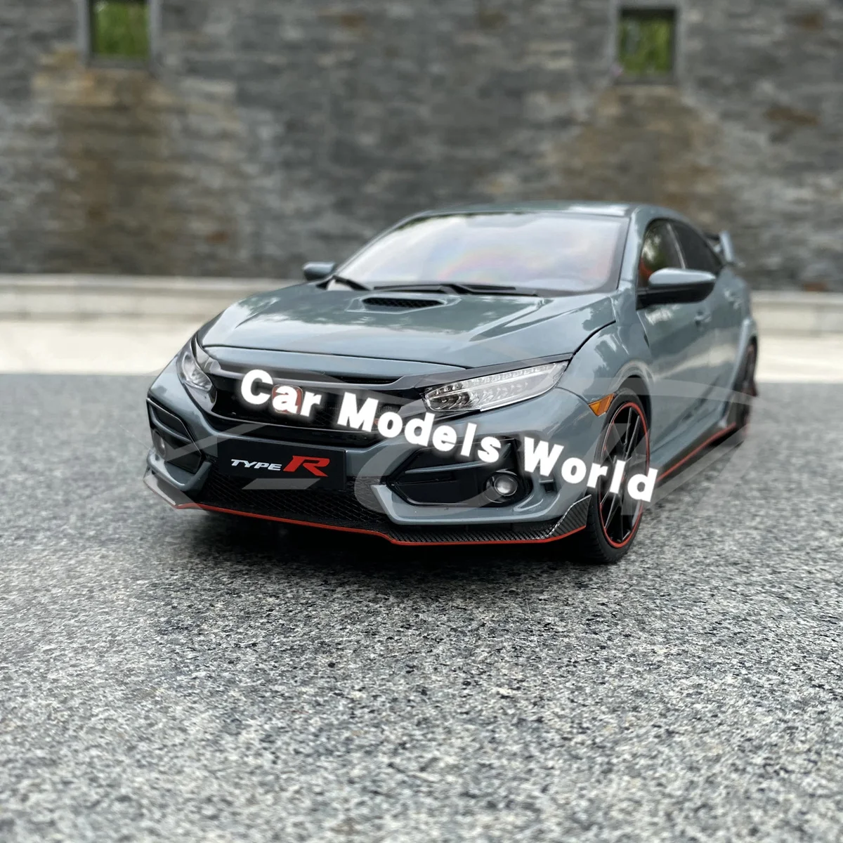 Diecast Car Model Lcd Type-r Fk8 2021 1 18 Small Gift Toy - AliExpress