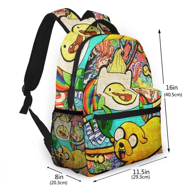 Adventure Time Backpack With Hood