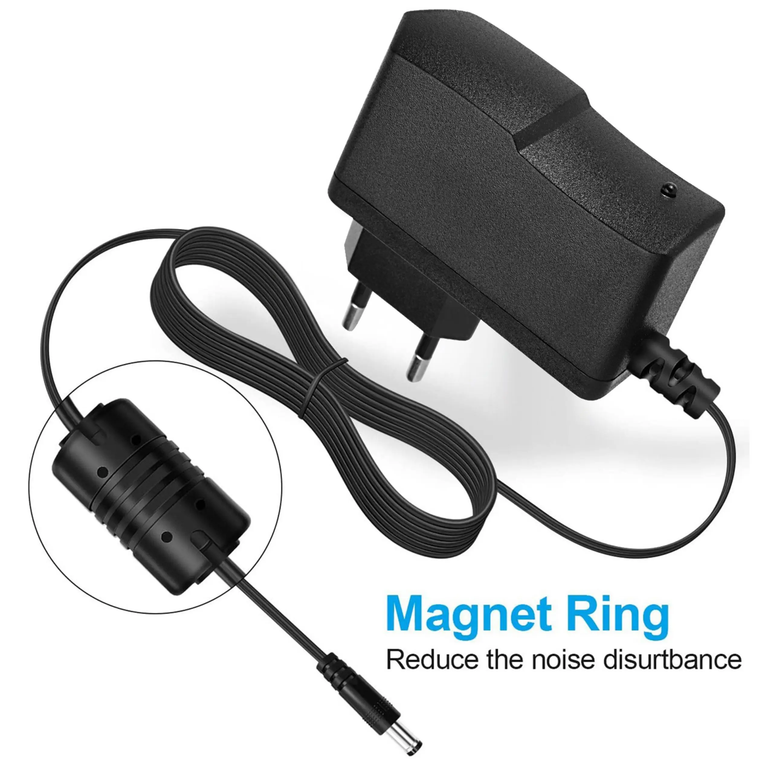 Carregador adaptador AC para teclado Casio Piano, AD-5, AD-5MU, AD5MU ...