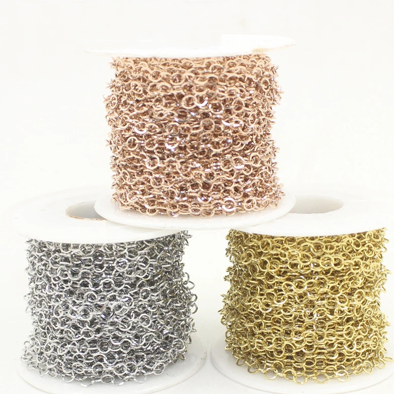 Chain Making Bracelets Stainless Steel | Stainless Steel Chains Jewelry ...