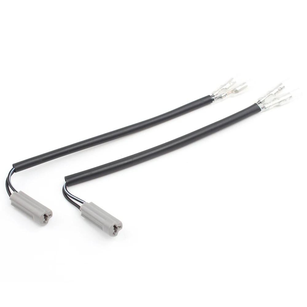 Motorcycle Turn Signals Wire Adapter Plug 2 Pcs Connectors Accessories ...