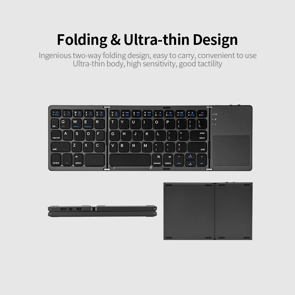 Ultra-thin-Wireless-BT-Keyboard-64-key-Folding-Keyboard-Portable-Ultra ...