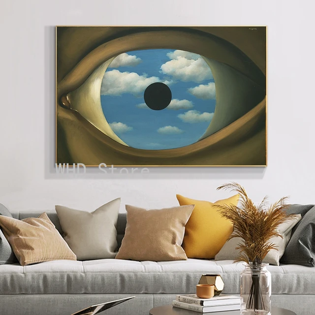 Magritte The False Mirror