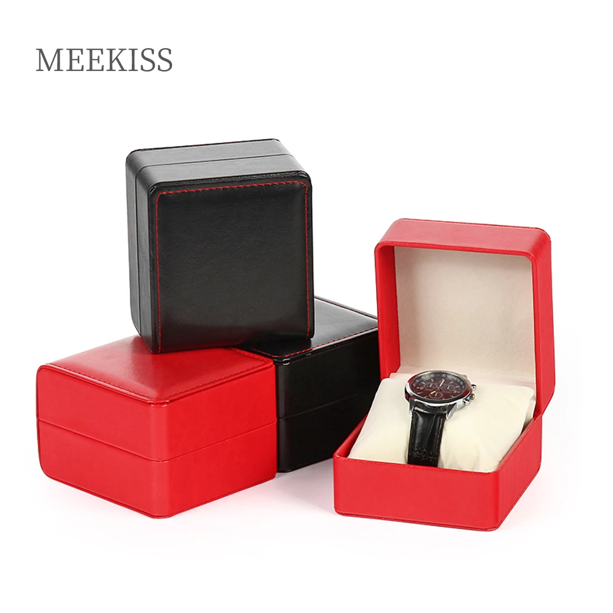 Caja de reloj personalizada con logotipo, caja de reloj individual de ...