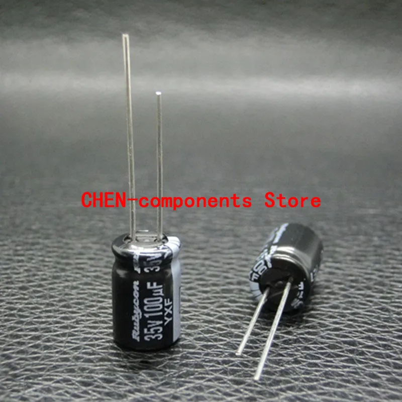 RUBYCON condensadores de larga duración de alta frecuencia, 10 piezas YXF 16V330UF 25V 35V 50V ...