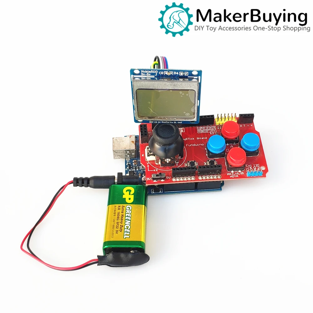 Assemble the snake game kit with source code DIY learning kit ...