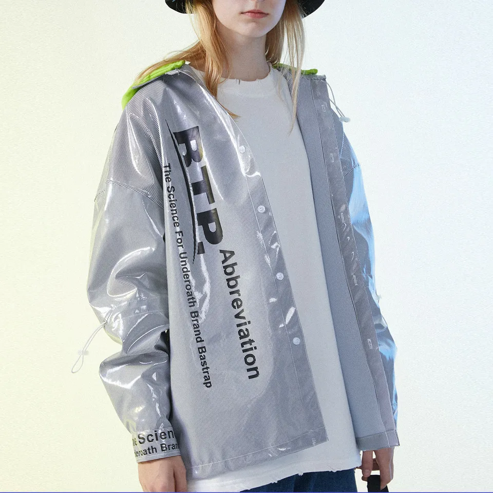 Aelfric-Eden-Hip-Hop-Detachable-Cap-PVC-Stripe-Men-Hooded-Jacket-2019 ...