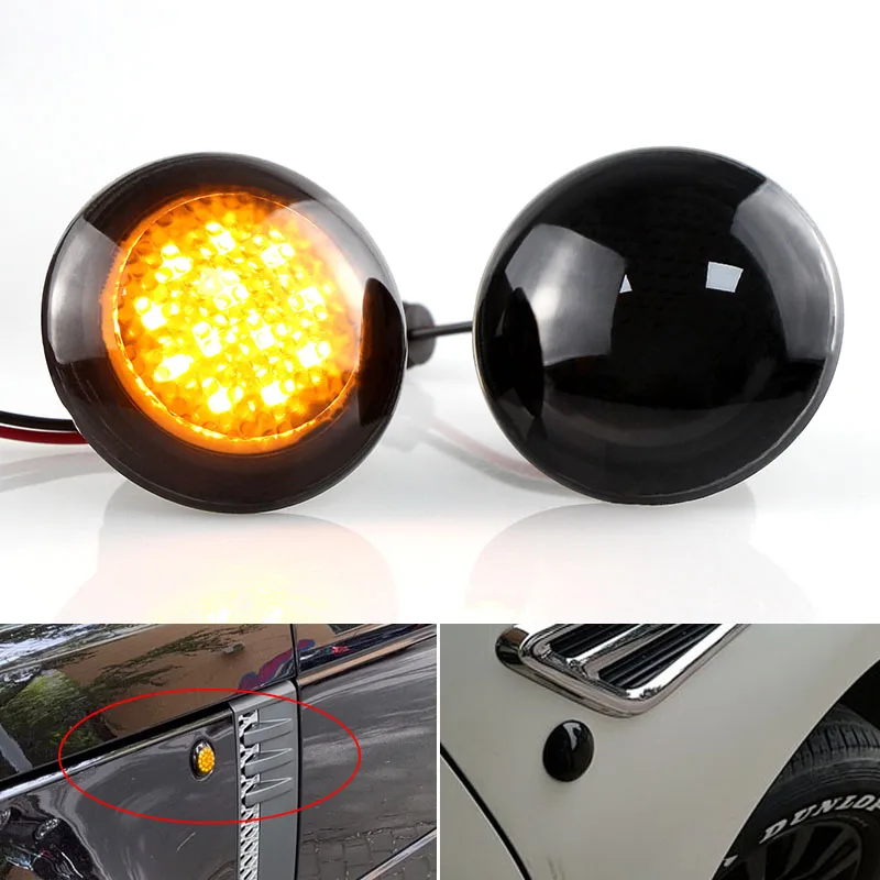 2PCS-Side-Marker-LED-Turn-Signal-Light-For-Land-Range-Rover-L322-2002 ...