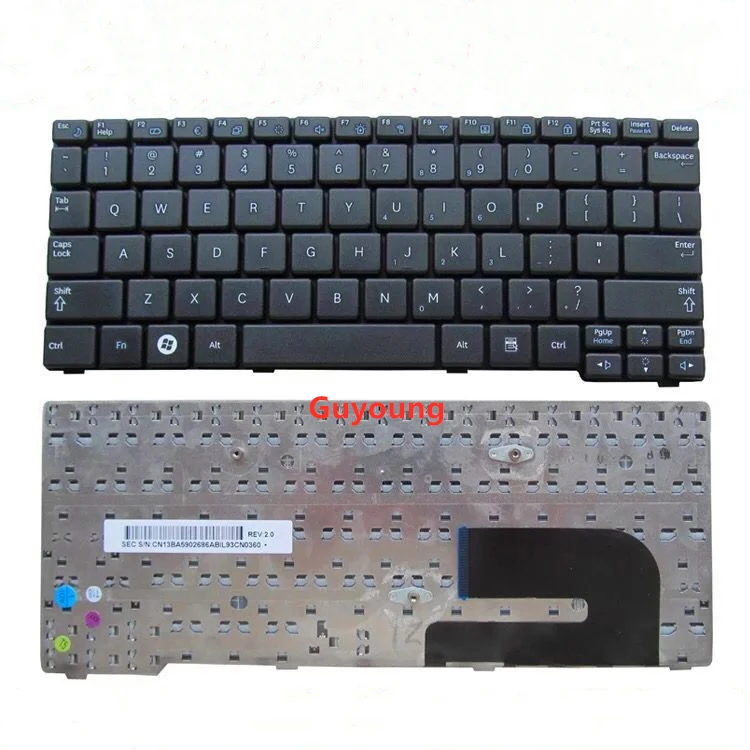 English Keyboard For Samsung N150 N143 N145 N148 N158 Nb30 Nb20 N102 ...