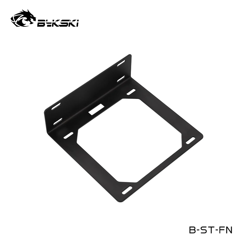Bykski-Black-Computer-Case-Water-Cooling-120mm-Fan-Radiator-Bracket-Fit ...