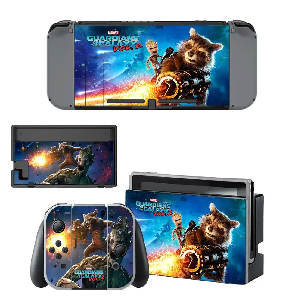 Guardians of the Galaxy Vol. 2 Nintendo Switch Skin Sticker Full Set ...