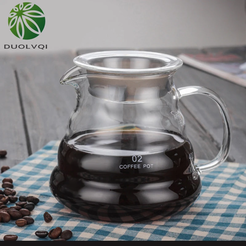 Cloud Shaped Coffee Kettle Glass Coffee Pot Heat Resistant Teapot ...