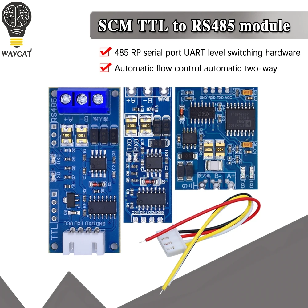 TTL-Turn-To-RS485-Module-Hardware-Automatic-Flow-Control-Module-Serial ...