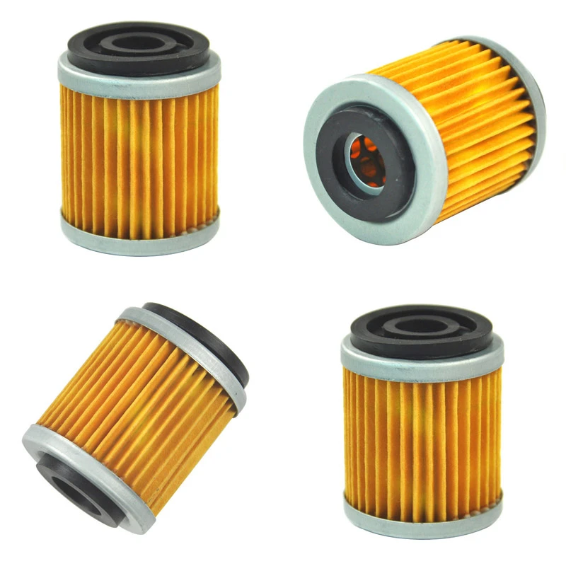 4Pc Motorcycle Engine Oil Filter for Yamaha XT200 XT225 TT R225 TT225 ...