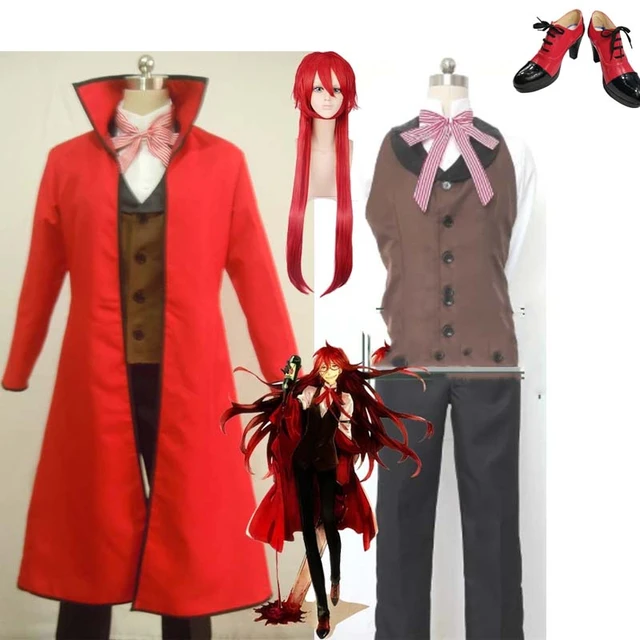 Grell Cosplay Costume