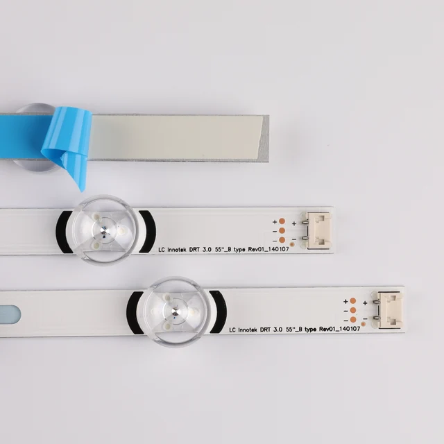 1155mm LED Backlight Lamp strip 11leds For LG 55 inch TV Innotek DRT 3. ...
