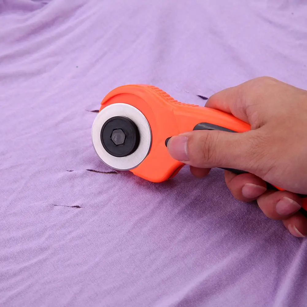 Manual Rotary Cutter Quilting Sewing Paper Cloth Fabric Cutting Craft ...