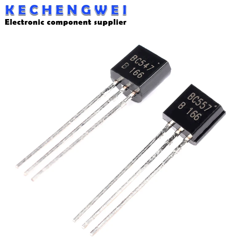 50pcs Bc547+bc557 To92 25pair Bc547b Bc557b Each 25pcs Transistor To-92 ...