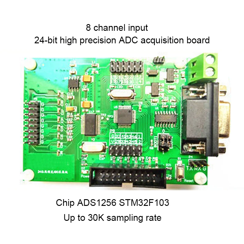ADS1256 24-bit AD High-precision Acquisition Module 24-bit, 53% OFF