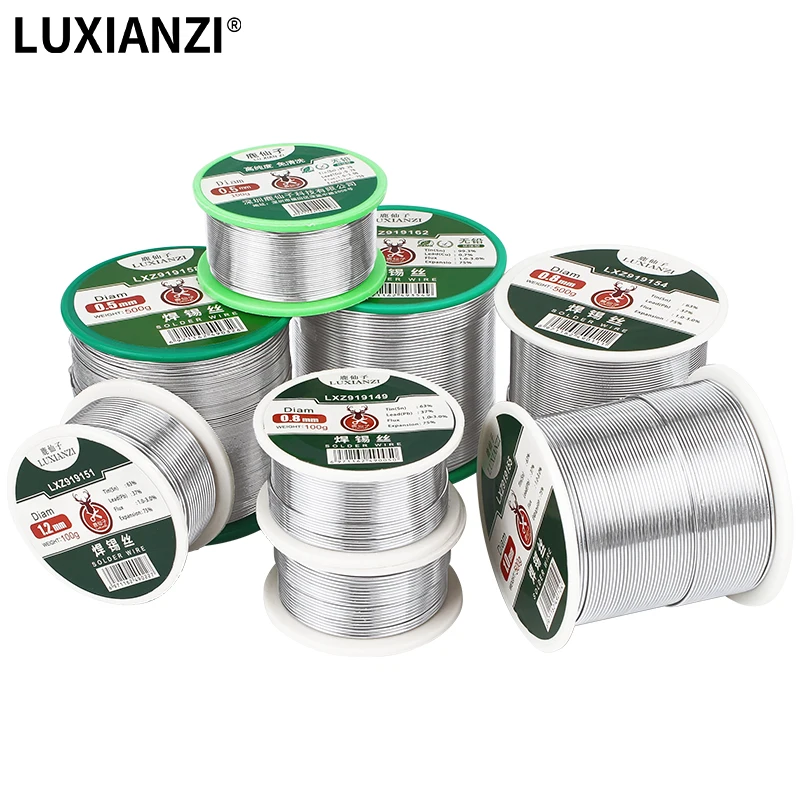 LUXIANZI-Soldering-Tin-Wire-Lead-Free-Lead-Solder-Wire-63-37-99-3-0-7 ...
