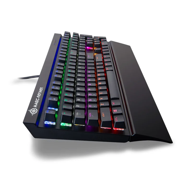 Magic Refining the MK15 RGB True Mechanical Keyboard Office with Wrist ...