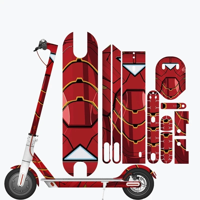 Cartoon Whole body Stickers for Xiaomi M365 Electric Scooter Tape ...