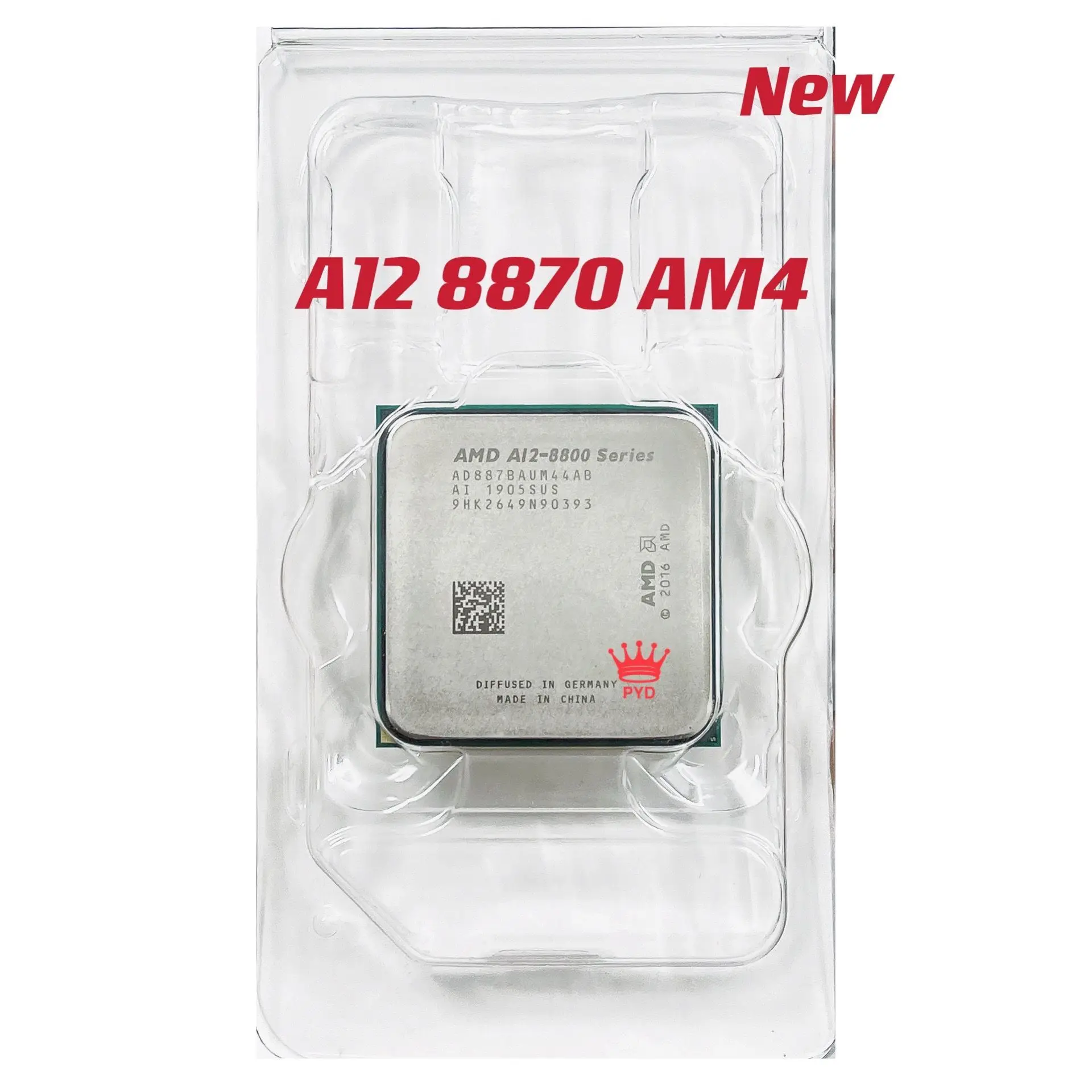 Processador amd pro thina12 8870 a12 8800 ghz 65w, soquete am4 quad ...