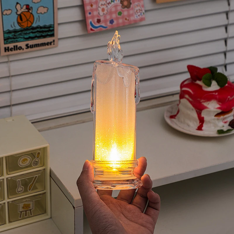 Candle-Crystal-Lamp-Led-Flameless-Candles-with-Battery-Operated-Pillar ...
