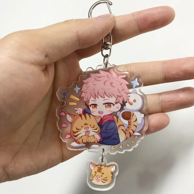 Jujutsu Kaisen Megumi acrylic keychain chibi Collectibles & Art ...