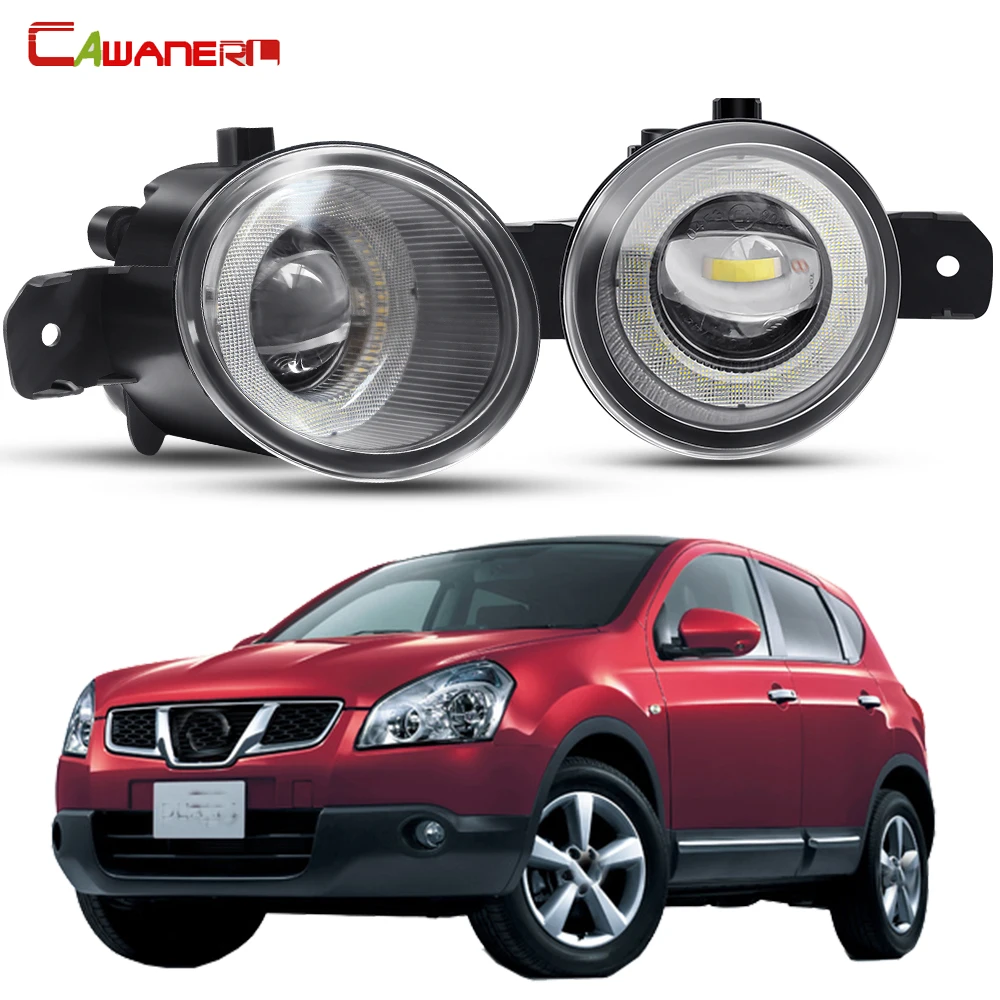 2 X LED Fog Light Assembly For Nissan Dualis (J10, JJ10) 2007 2015 30W ...