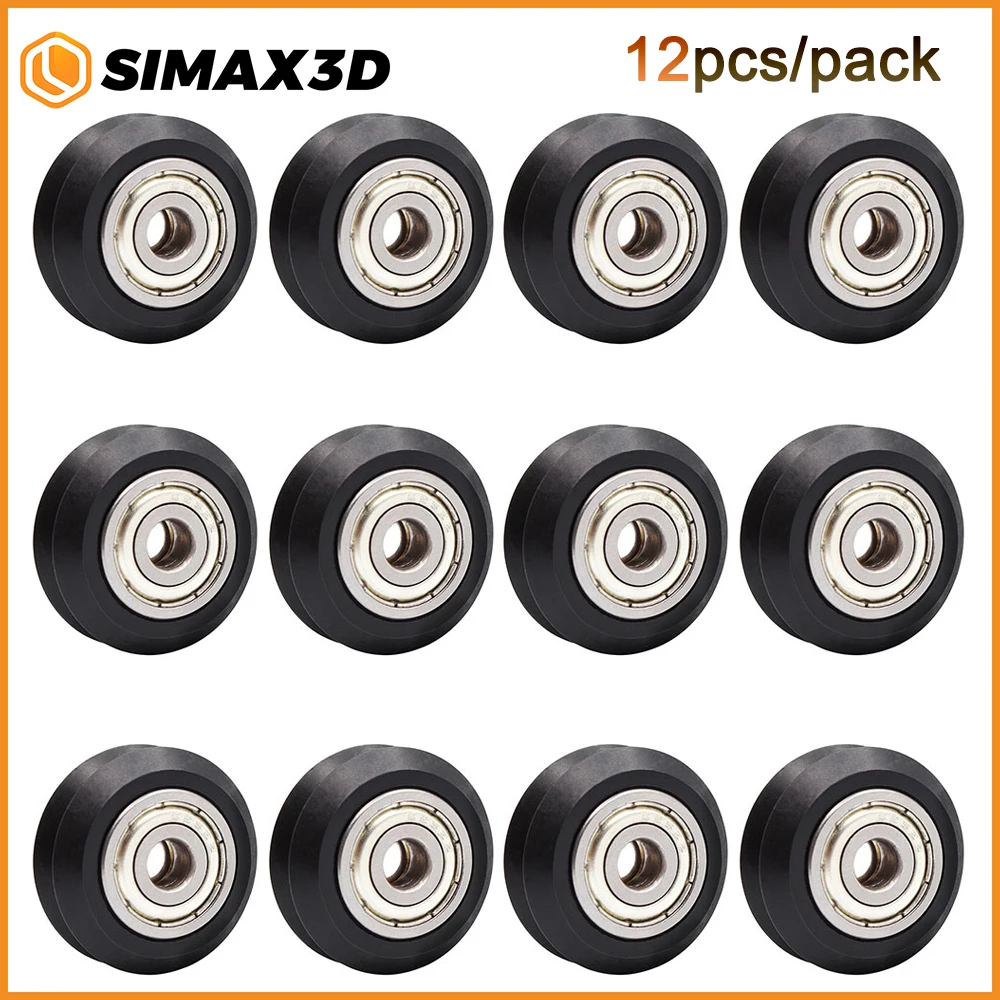 SIMAX3D-CNC-POM-Pulley-Wheels-Plastic-POM-V-Slot-Passive-Wheel-Perlin ...