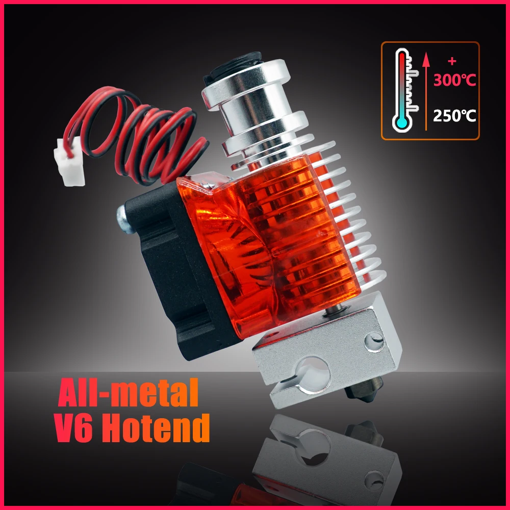E3d V6 Hotend Kit All Metal Hot End High Temperature 300°c 0.4/1.75mm ...