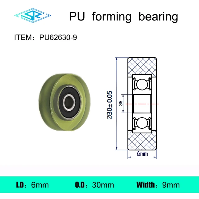 The manufacturer supplies polyurethane molded bearing polyurethane ...