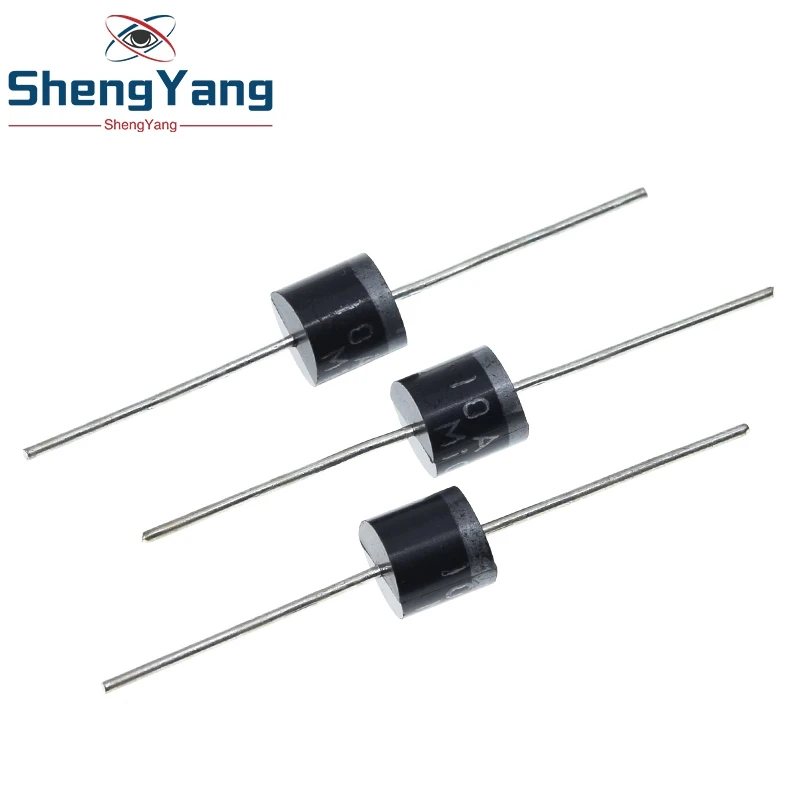 Electronic Components 5PCS 10A10 Rectifier Diodes - 10 Amp 1000V Axial ...