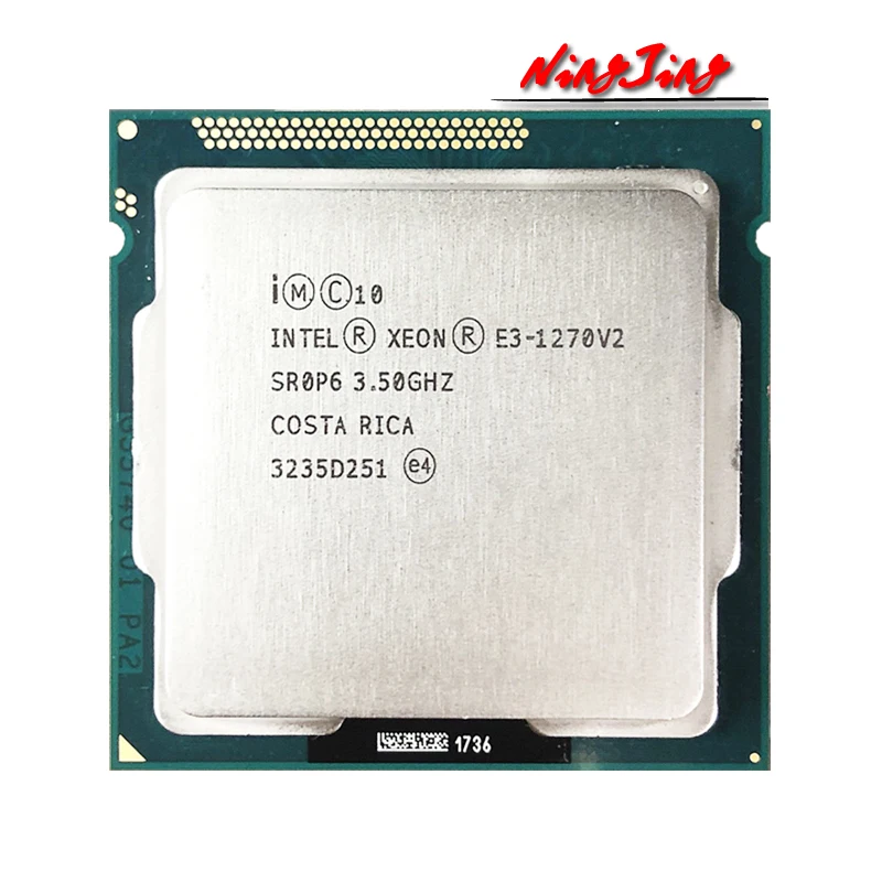 Intel Xeon v2 E3 1270 E3 1270v2 E3 1270 v2 3.5 GHz Quad Core Processor ...