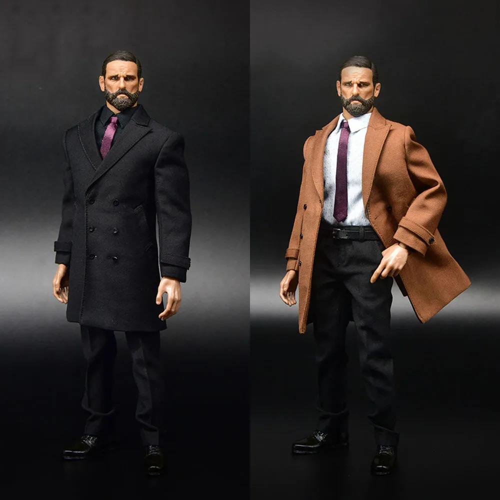 Figure Clothing Set | 1/6 Action | Suit Set | Body Toy | Coat - Brown ...