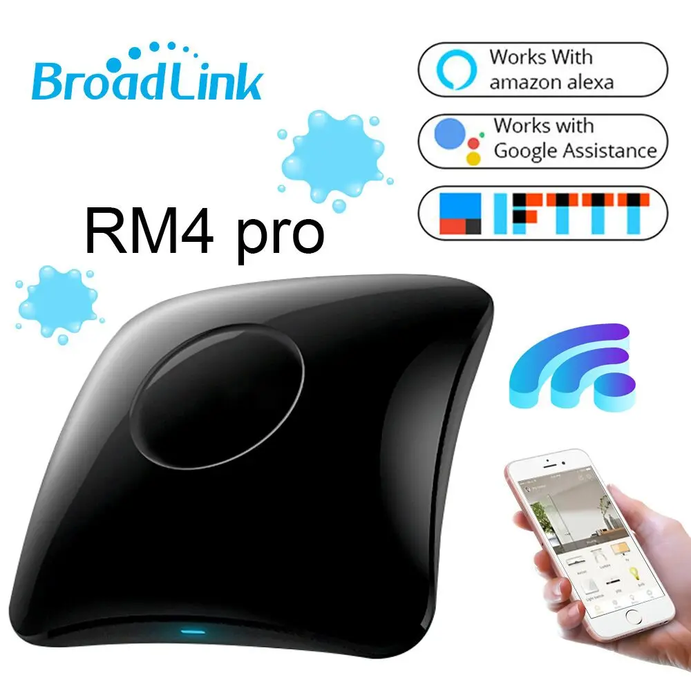 Newest Broadlink Rm4 Pro Ir Rf Wifi Universal Remote Smart Home ...