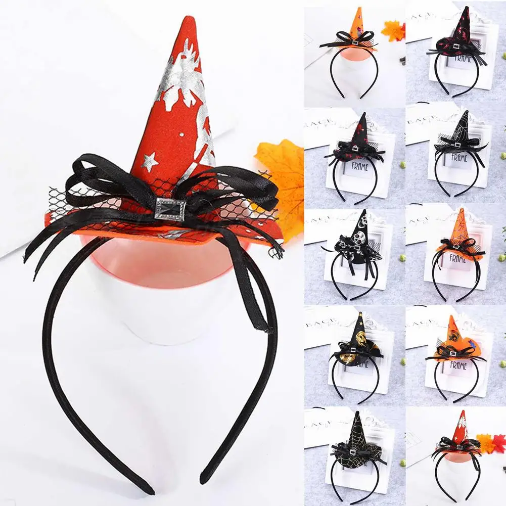 Halloween-Witch-Party-Headband-Unique-Design-Headband-Mini-Pointy-Witch ...