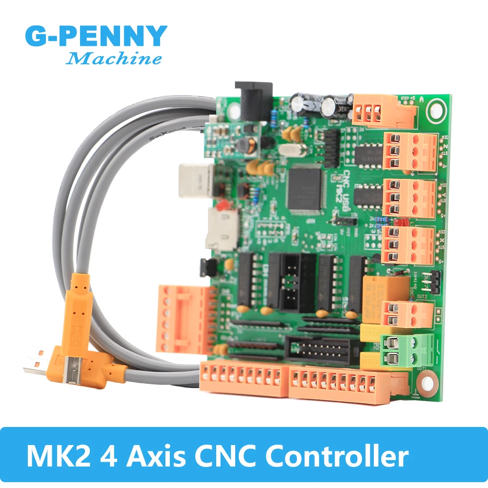 MK2 100Khz 4 axis controller board Instead of Mach3 4 axis interface ...