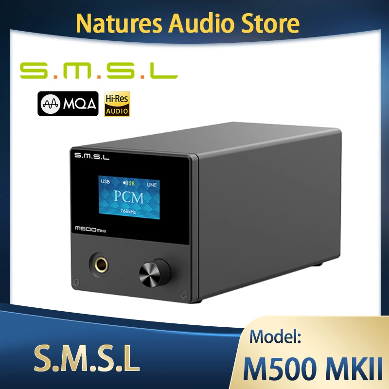 35％割引値頃 SMSL M500 mk2 USB DAC ブラック アンプ オーディオ機器-OTA.ON.ARENA.NE.JP