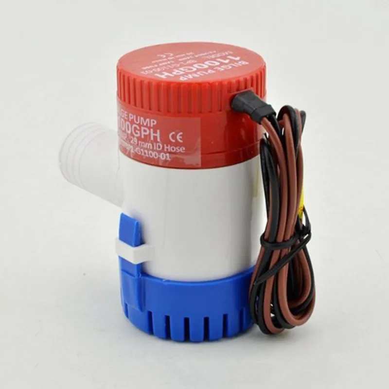 DC 12V /24V Micro Bilge Pump Mini Drainage Pump 24V Water Pump for Boat ...