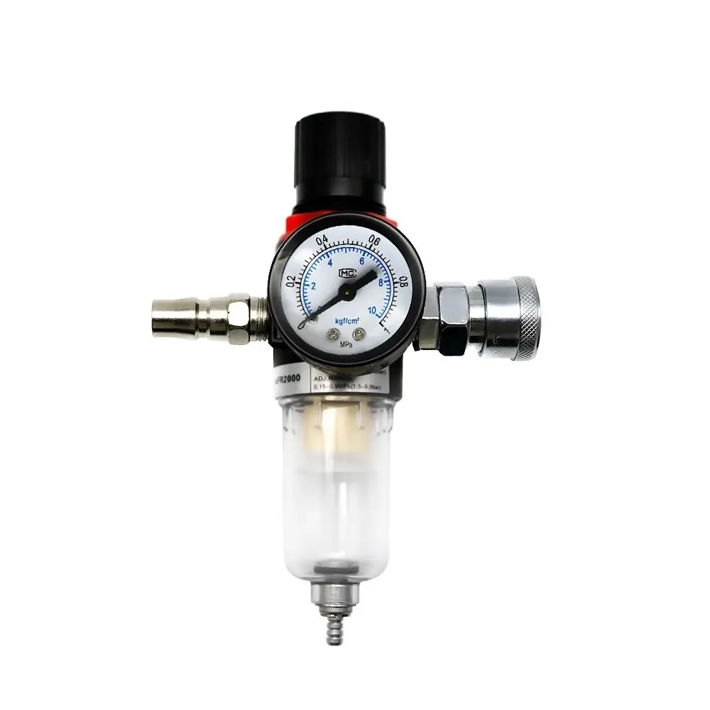 1pc AFR-2000 Pneumatic Filter Air Treatment Unit Pressure Regulator ...