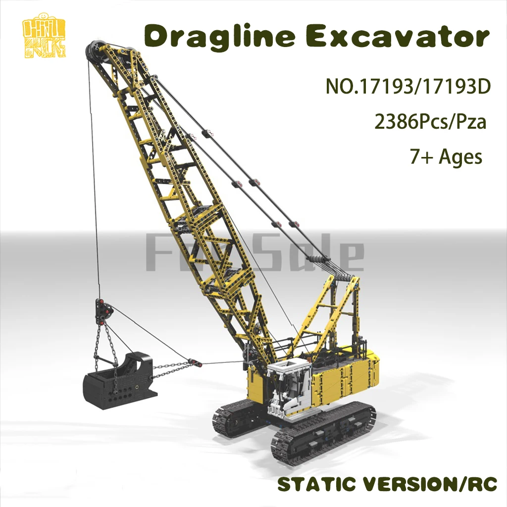 MOC-17193-Dragline-Excavator-Model-With-PDF-Drawings-Building-Crawler ...