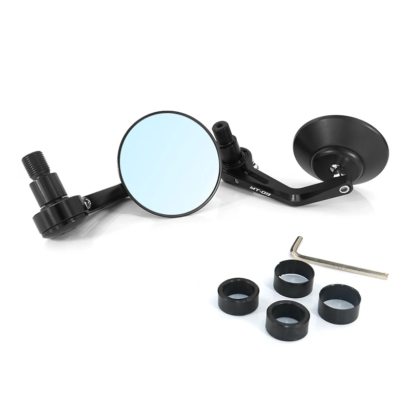 7-8-22mm-Universal-Bar-End-Mirrors-Handle-Bar-Rearview-Side-Mirror-Fit ...