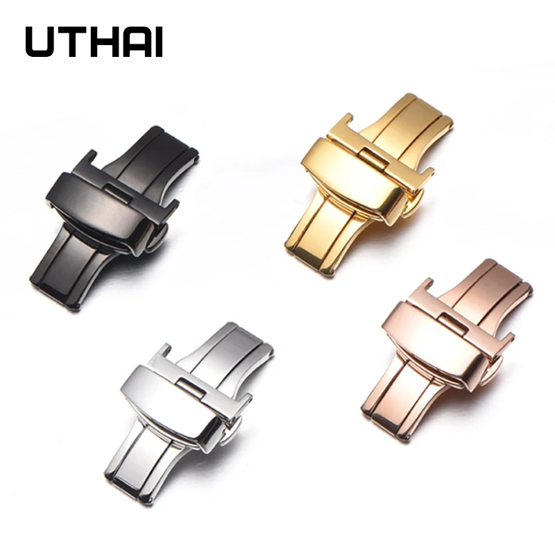 Stainless Steel Watch Fold Buckle | Stainless Steel Watch Accessori ...