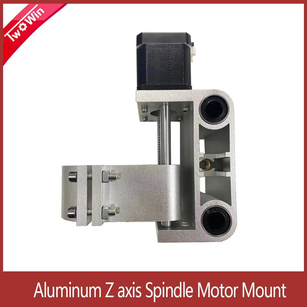 Cnc 3018 Max Aluminum Z Axis Spindle Motor Mount 200w Spindle Holder ...