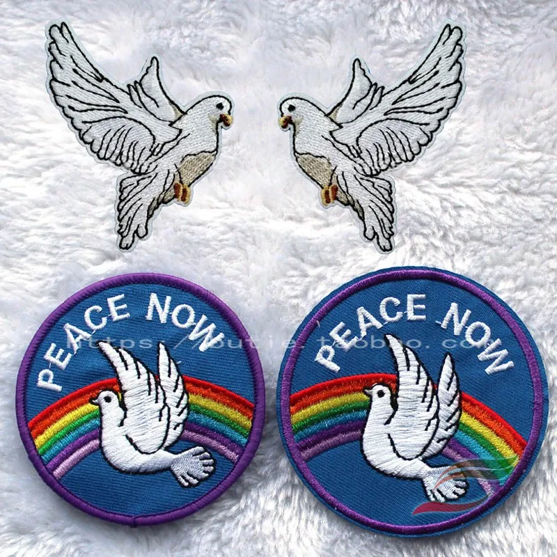 Pigeon Embroidery Patch | Dove Embroidery Patch | Cloth Accessories ...