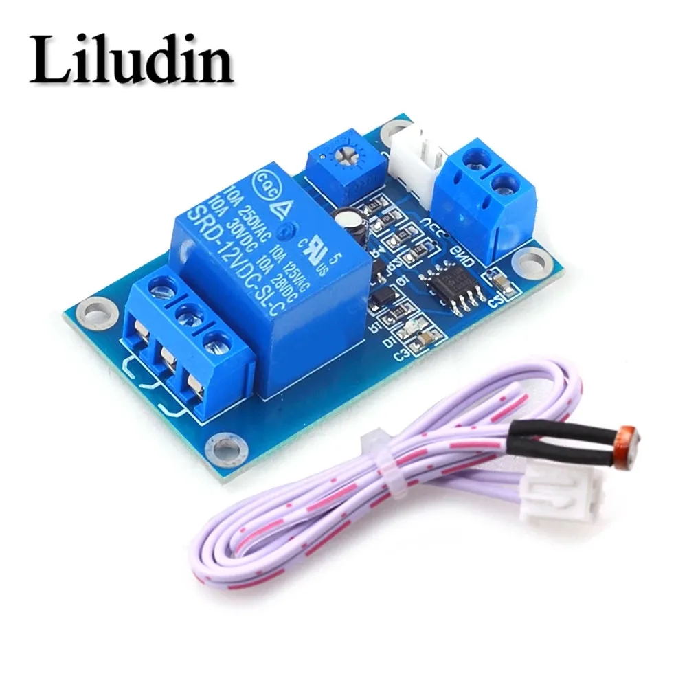 Interruptor-de-Control-de-luz-XH-M131-m-dulo-de-rel-de-fotorresistencia ...