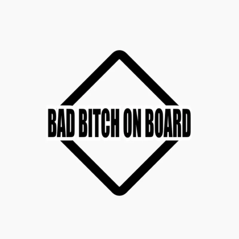 Paper Stickers, Labels & Tags Paper & Party Supplies Bad bitch decal ...