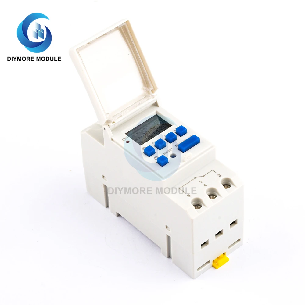 Electronic Weekly 7 Days Programmable Digital TIME Relay Timer Switch ...